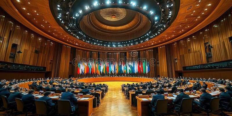 International Meeting of Representatives Discussing Global Issues at ...