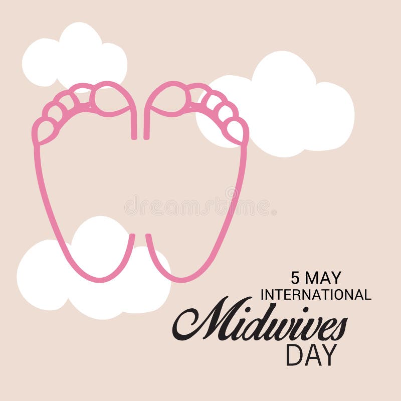 International Midwives Day. Stock Illustration - Illustration of ...