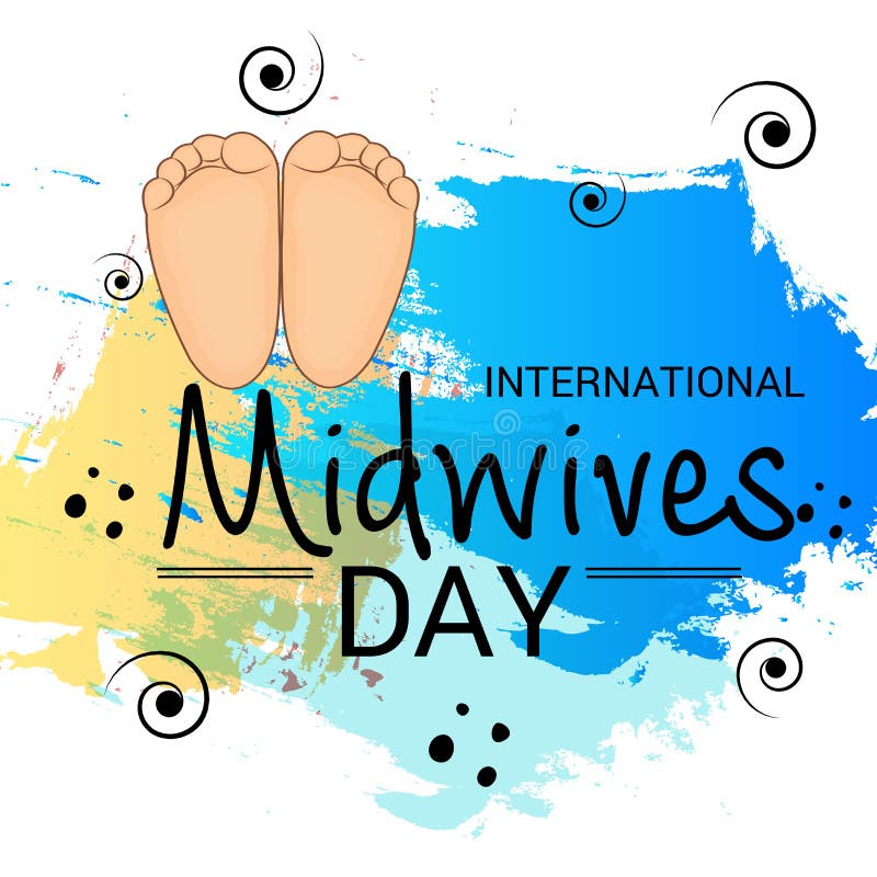 International Midwives Day. Stock Illustration - Illustration of ...