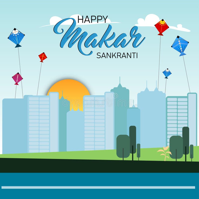 Makar Sankranti is a Hindu Festival Stock Vector - Illustration of ...