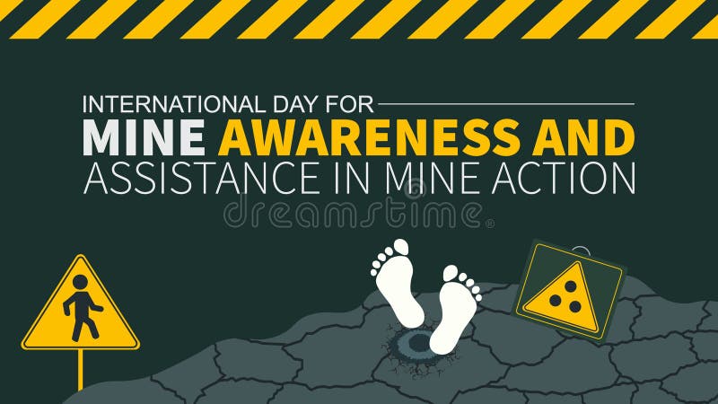International Mine Awareness Day, a Step Toward a Safer World Stock ...