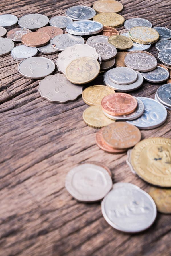 International mixed coins stock photo. Image of currency - 43954238