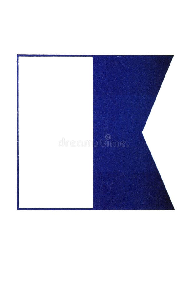 International Nautical Alpha Flag Graphic Stock Image - Image of alpha ...