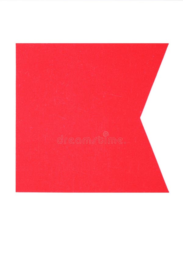 International Nautical Signal Flag Bravo Stock Image - Image of flag ...