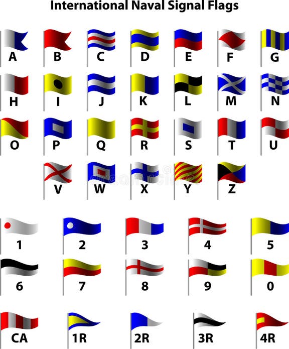 International Code Flags Stock Illustrations – 723 International Code ...