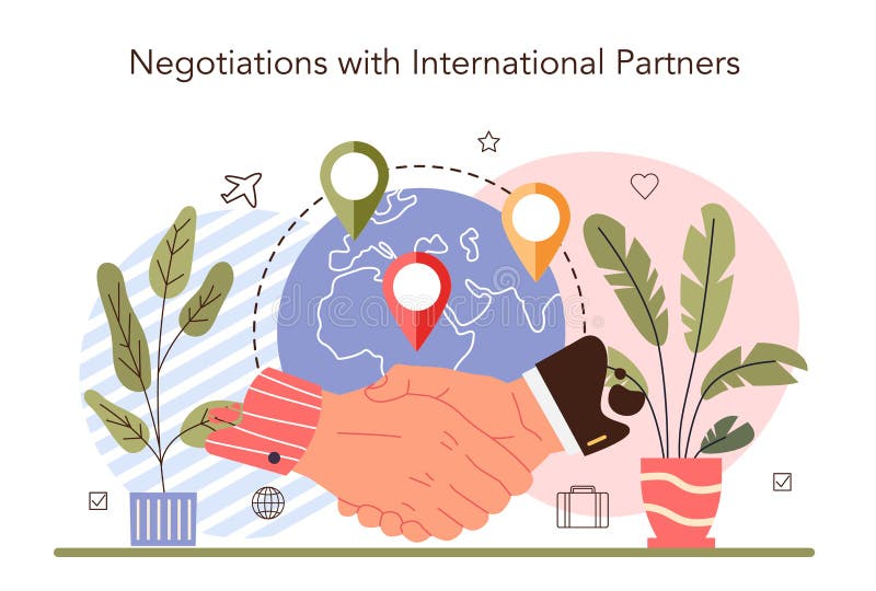 International Negotiations Concept. Business Planning and Development ...