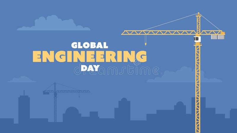 Global Engineering Icon. Engineer or Architect Helmet Sign. Vector ...