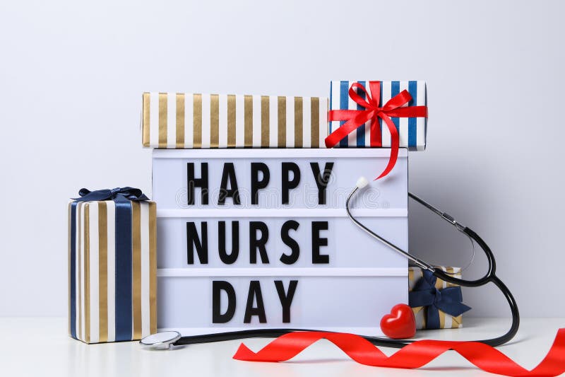 International Nurses Day - 12 May, Composition for Nurses Day Stock ...