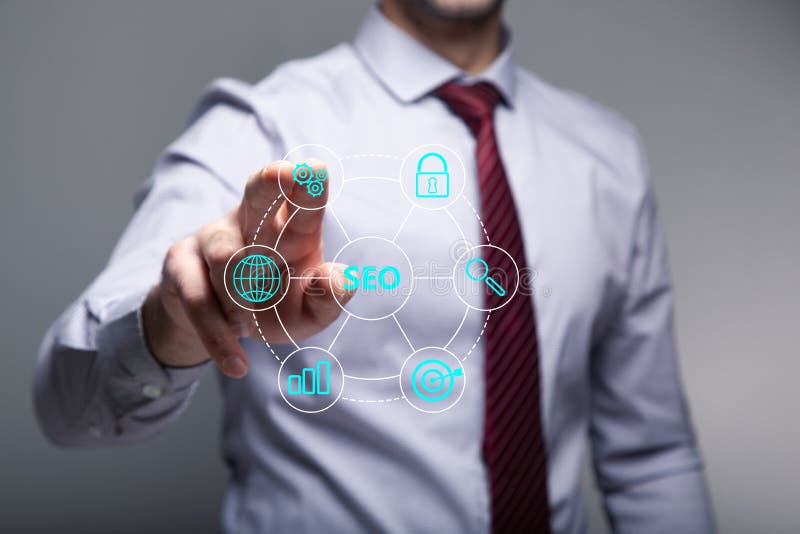 International Organization for Standardization. ISO Businessman Presses ...