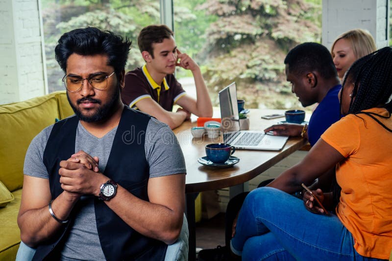 International People Drinking Tea Coffee in Cafe Stock Photo - Image of ...