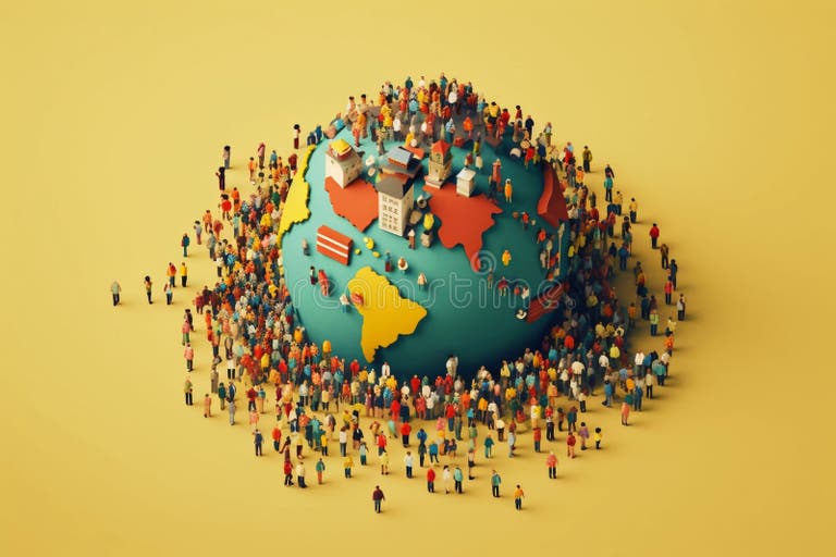 International Population Day. Population of the Planet Stock ...