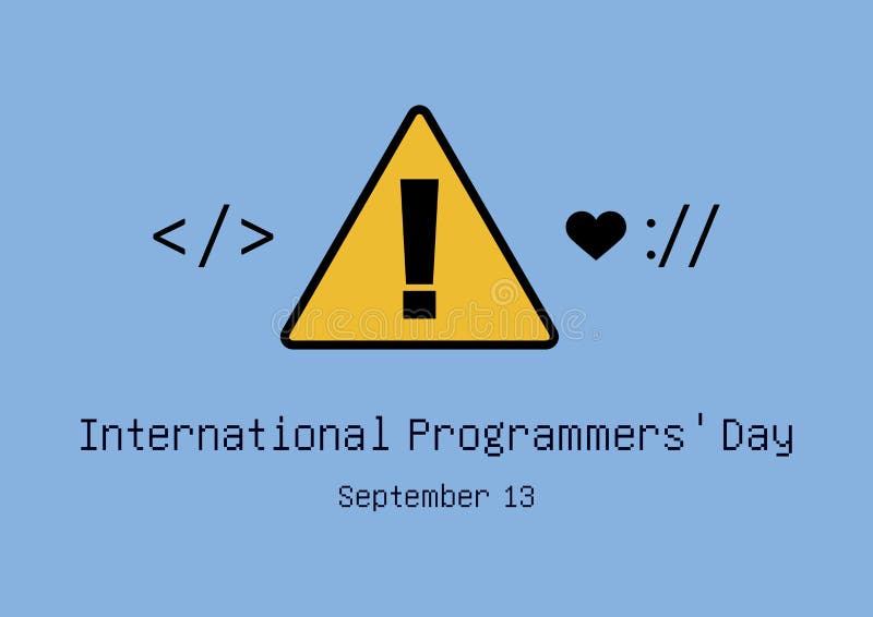 International Programmers Day Concept 3d Rendering Stock Illustration
