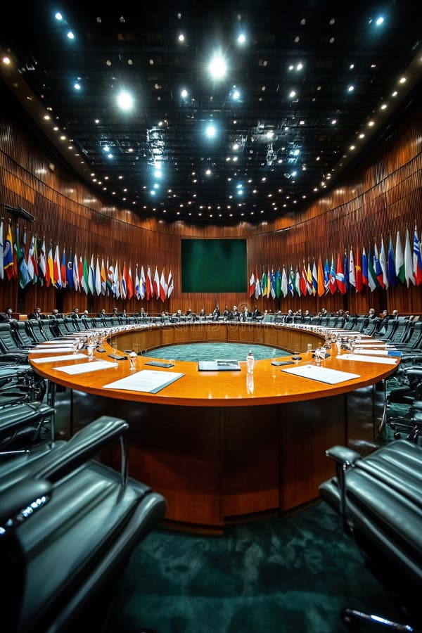 International Representatives Gather Collaborative Discussions Large ...