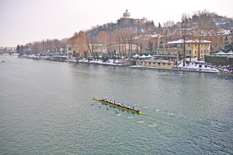 International Rowing Regatta in Turin Editorial Image - Image of ...