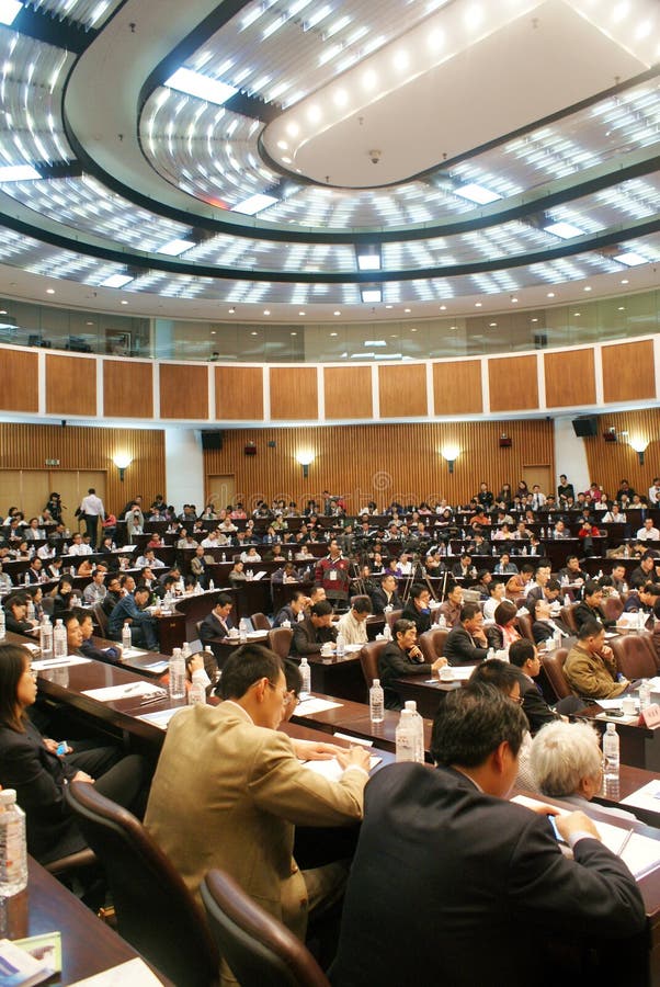 Audience of International Seminar Editorial Image - Image of event ...