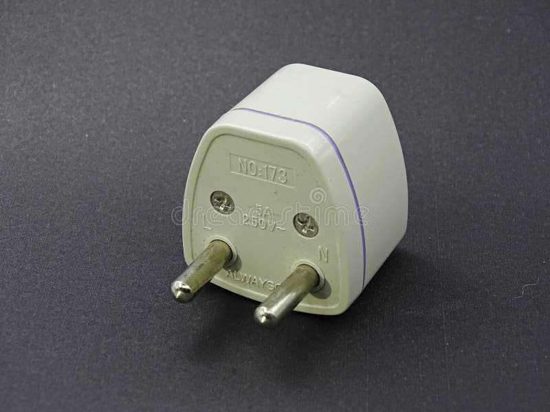International Socket Adapter on Black Background Stock Image - Image of ...