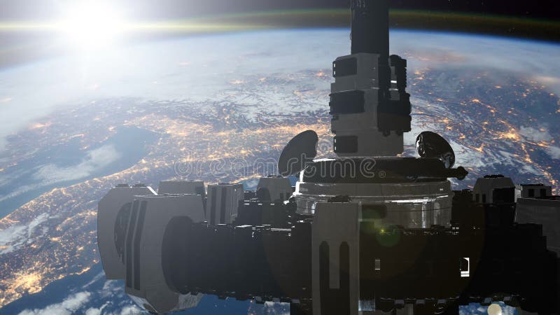 International Space Station Stock Image - Image of earth, shuttle ...