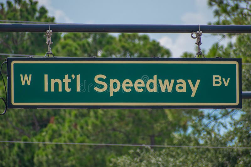 Daytona International Speedway Sign Stock Photos - Free & Royalty-Free ...