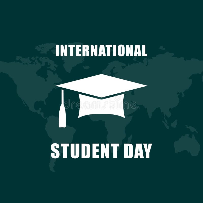 International Student Day Icon. Education Concept. Studying in ...