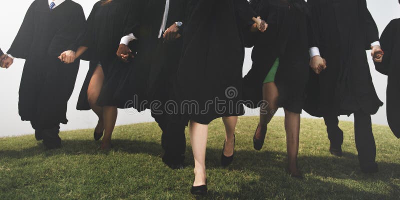 International Students Celebrating Graduation Stock Image - Image of ...