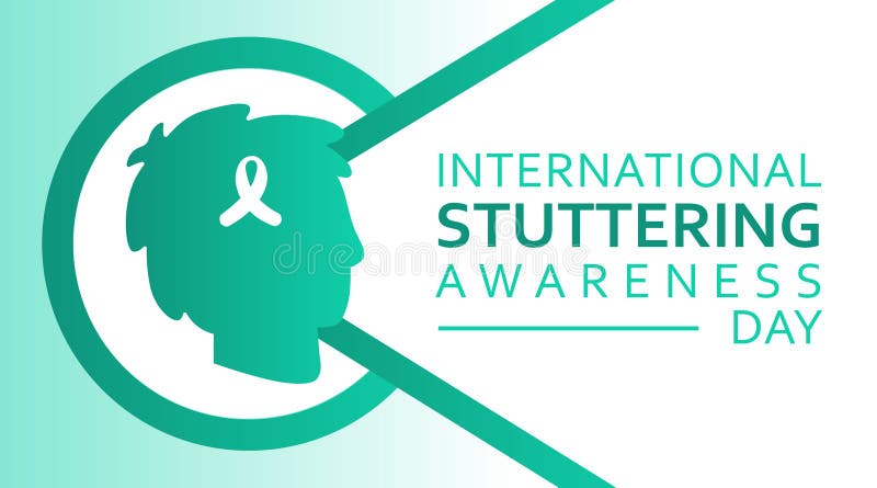 International Stuttering Awareness Day Concept 2 Stock Illustration ...