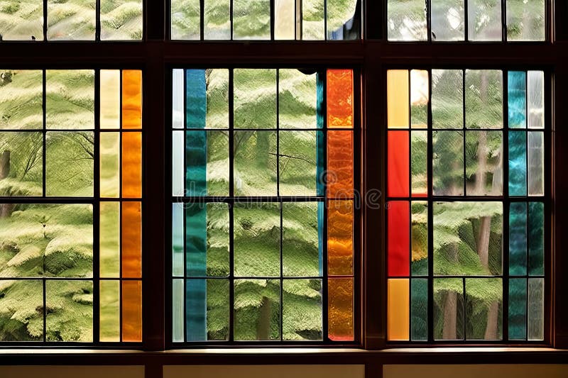 International Style Ribbon Window Continuous Horizontal Band of Stock ...