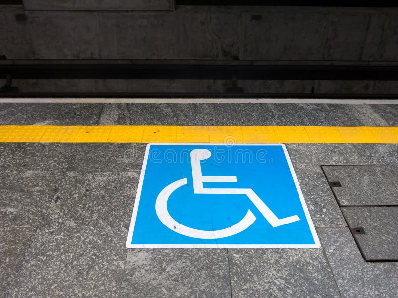 International Symbol of Accessibility To Identify the Area Adapted To ...