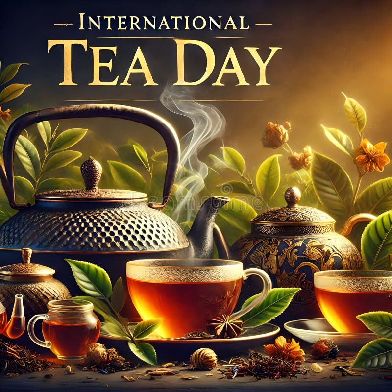 Tea Culture and Traditions: Honoring International Tea Day Stock ...