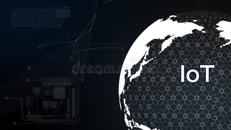 International Technology Business Concept. 3d Illustration. Stock ...