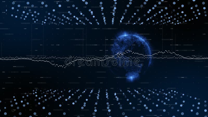 International Technology Business Concept. 3d Illustration. Stock ...