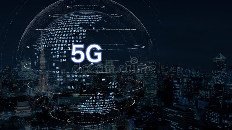 International Technology Business Concept. 3d Illustration. Stock ...