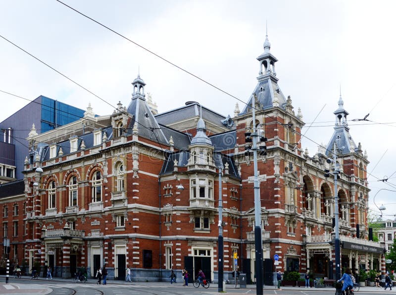 International Theatre in Downtown Amsterdam Editorial Photography ...