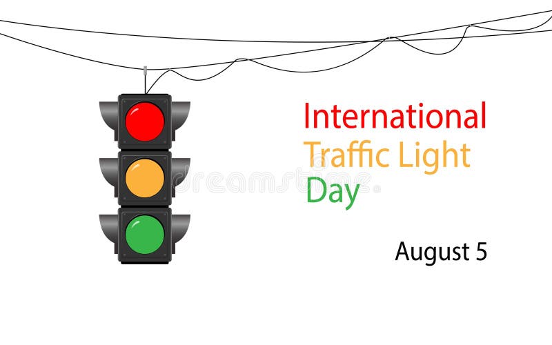 International Traffic Light Day. Stock Vector - Illustration of traffic ...