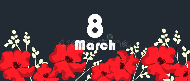 International Women S Day. Background for March 8th Stock Vector ...