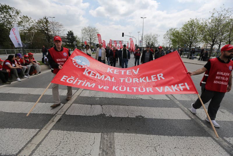 International Workers Day in Istanbul, Turkey Editorial Stock Image ...