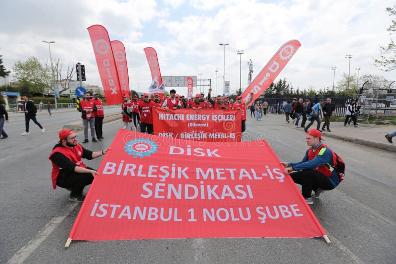 International Workers Day in Istanbul, Turkey Editorial Stock Photo ...