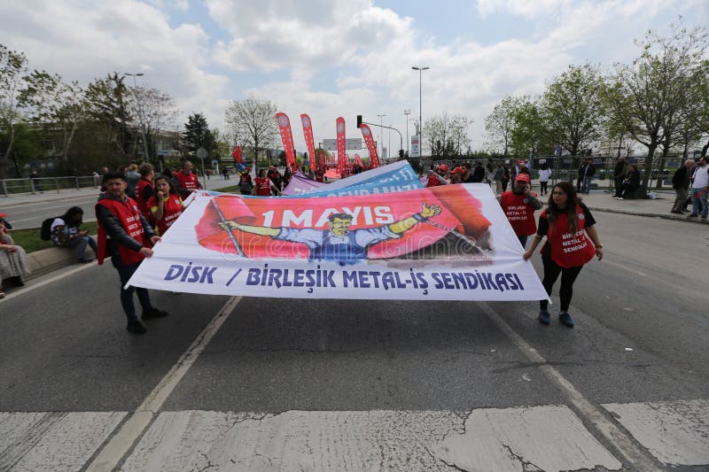 International Workers Day in Istanbul, Turkey Editorial Stock Photo ...