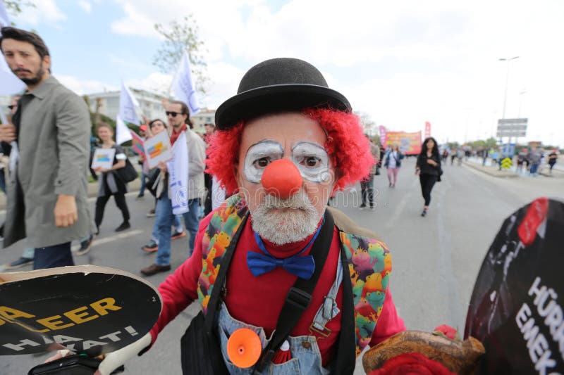 International Workers Day in Istanbul, Turkey Editorial Image - Image ...