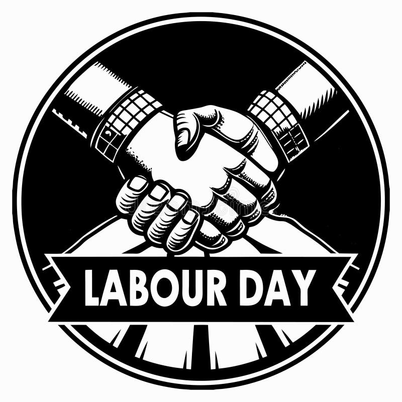 International Workers Day or Labor Day Logo. Stock Vector ...