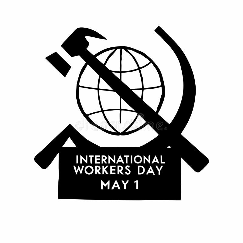 International Workers Day or Labor Day Logo . Stock Vector ...