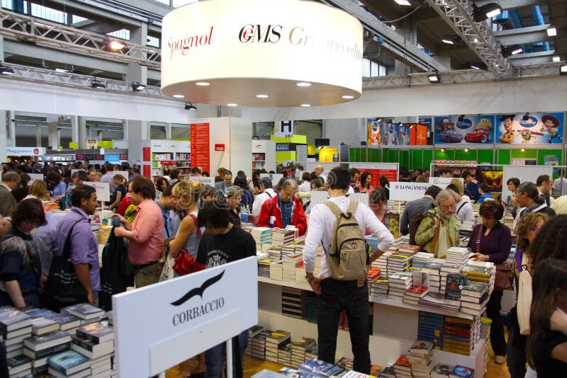 Internationale Buch-Messe (Salone Del Libro) Turin Redaktionelles ...