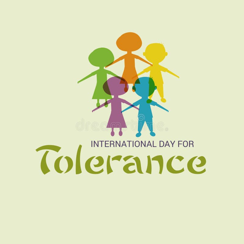 Internationale Dag Voor Tolerantie Stock Illustratie - Illustration of ...