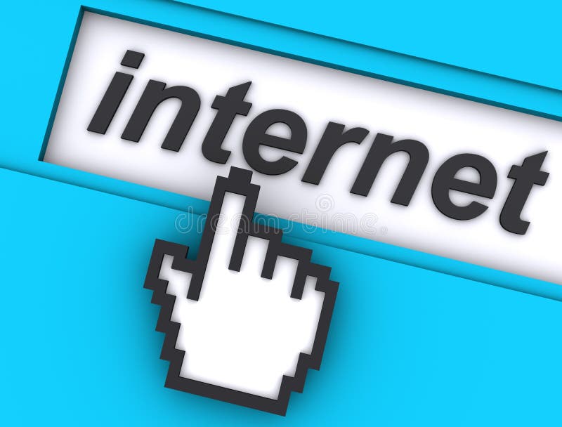 Internet stock illustration. Illustration of symbol, concepts - 19053187