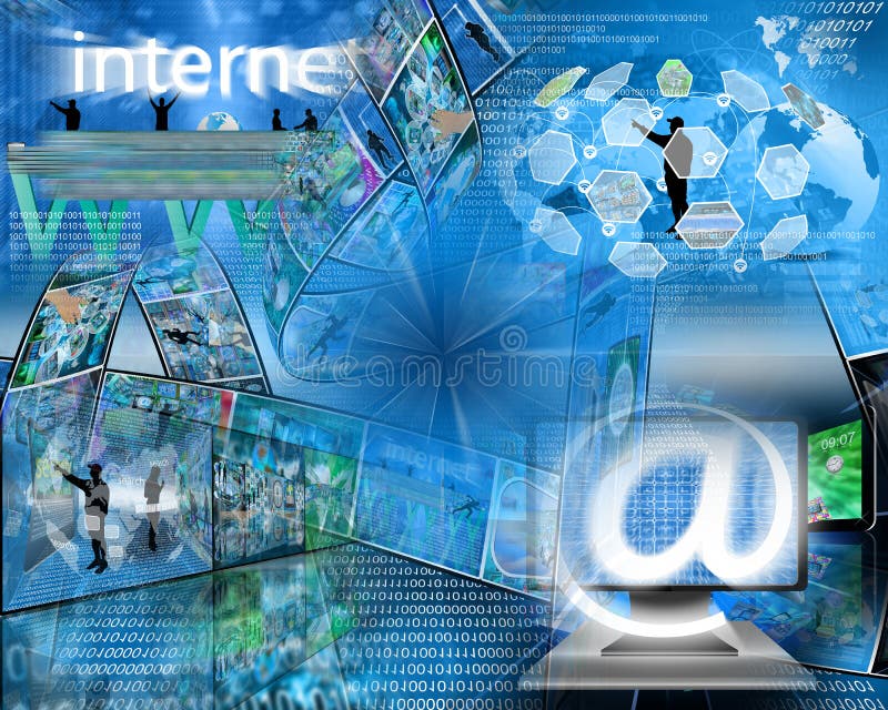 Internet Abstract stock photo. Image of globalization - 58636484