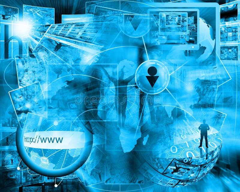 Internet Abstract stock illustration. Illustration of connect - 50785047