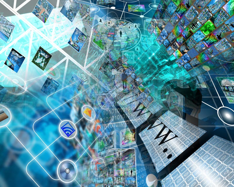 Internet Abstract stock illustration. Illustration of global - 53315318