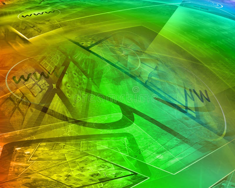 Internet Abstract stock illustration. Illustration of media - 58551546