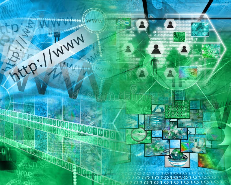 Internet abstract stock illustration. Illustration of internet - 59180477