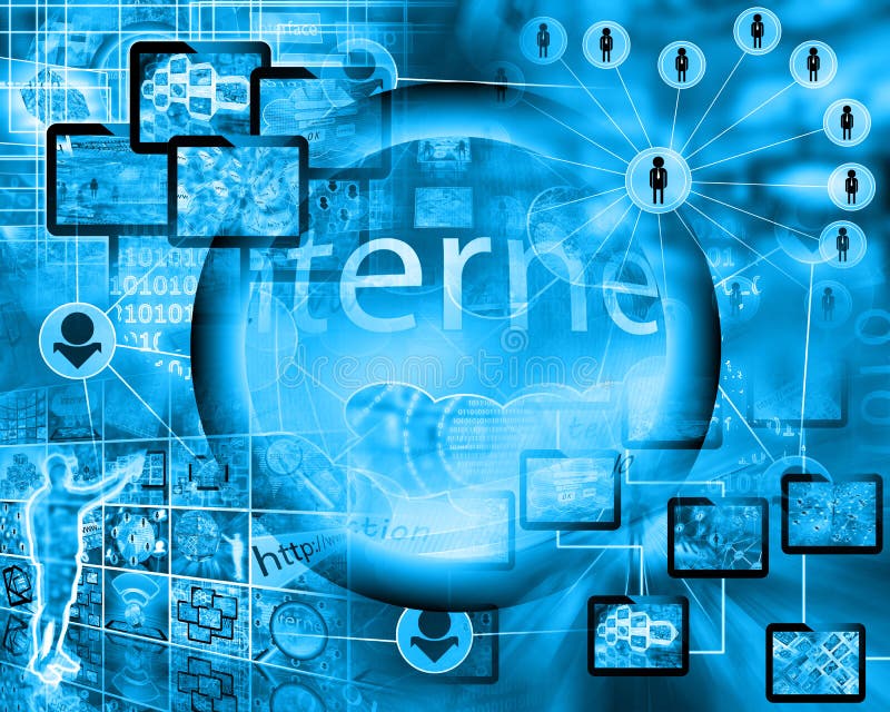Internet abstract stock photo. Image of broadcast, media - 61536458