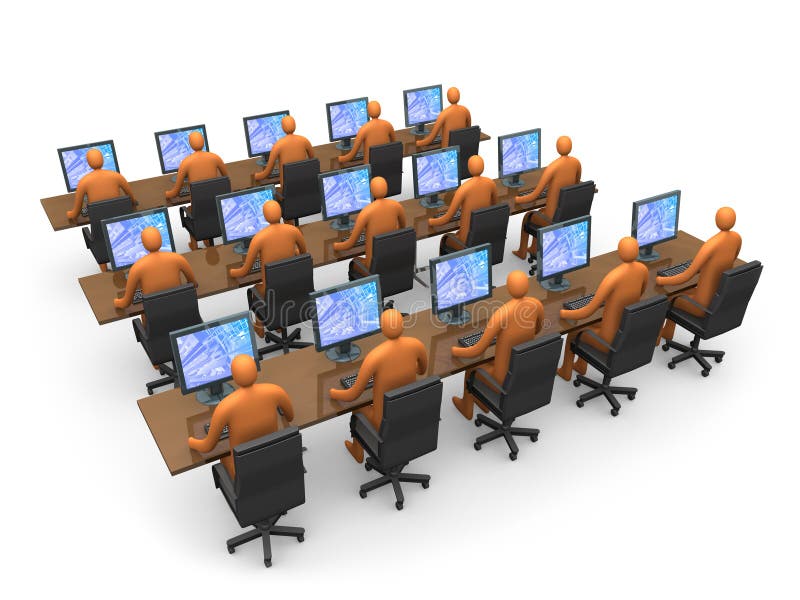 Business - Internet Access stock illustration. Illustration of online ...